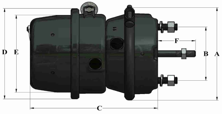 3030TN2-C - OmniBrake by TSE Brakes: OEM Preferred Spring Brake for ...